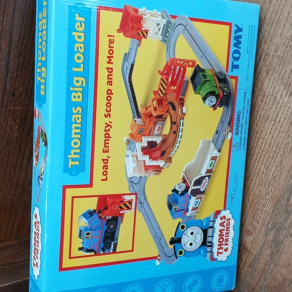 Tomy | Toys | Thomas Friends Big Loader Nib Percy Terence Train Track ...